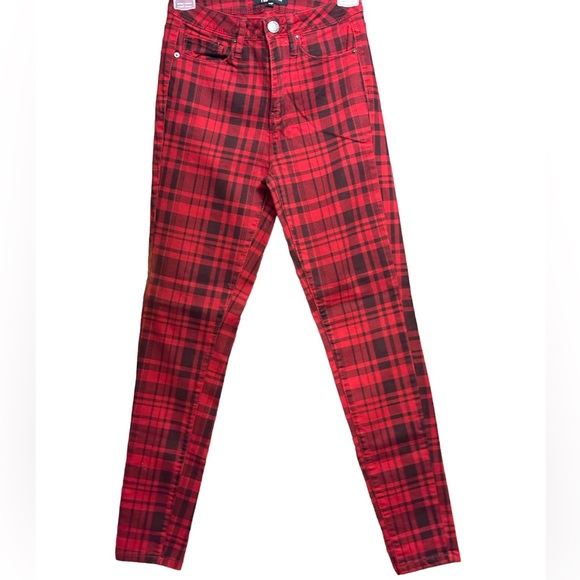 YMI | Jeans | Ymi Plaid Checkered Skinny Pants | Poshmark